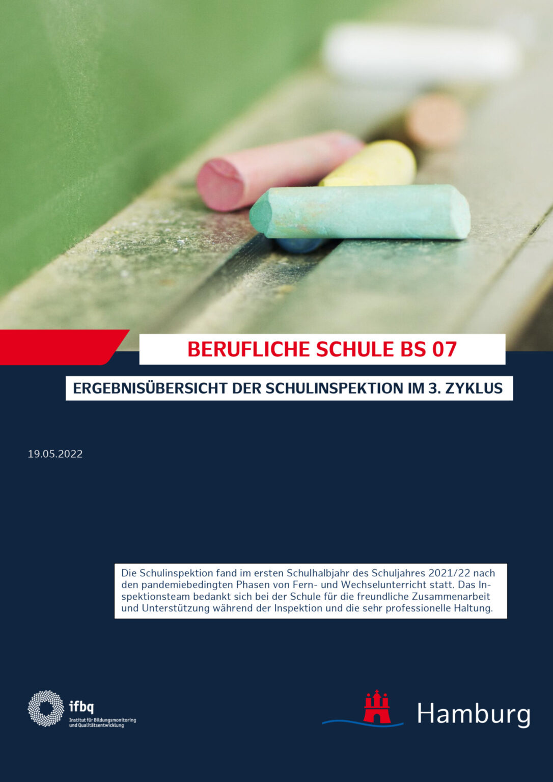 Berufliche Schule Wirtschaft, Verkehrstechnik und Berufsvorbereitung – Bergedorf (BS07) – HIBB